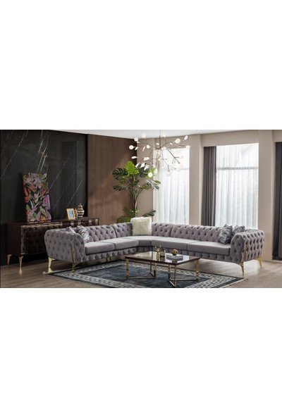 Dekorbizden Titan Kt-1 Köşe Koltuk Takımı