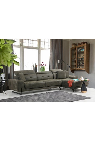 Dekorbizden Lora Relax Köşe Koltuk Takımı