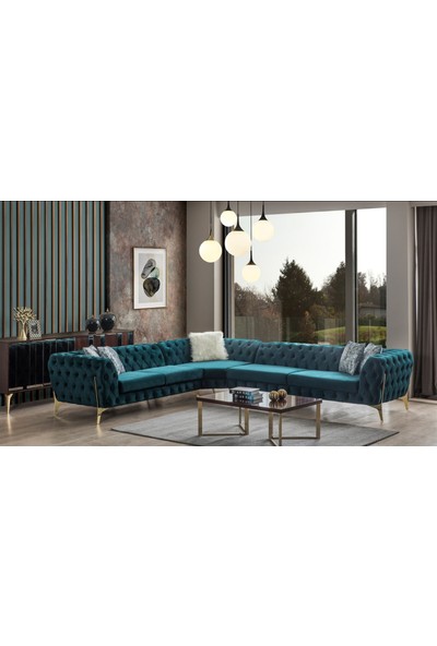 Dekorbizden Titan Kt-3 Köşe Koltuk Takımı