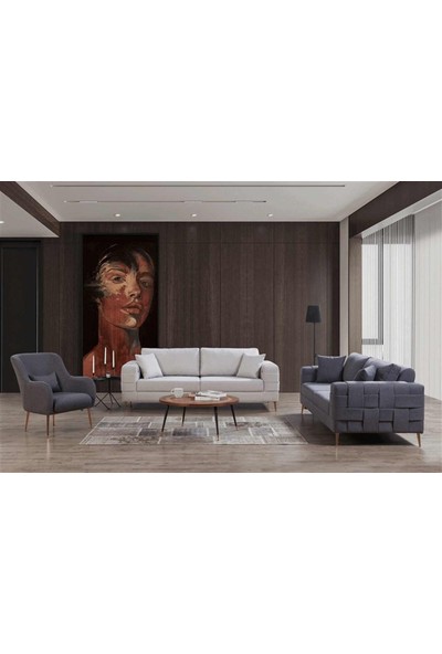 Dekorbizden Oxford Koltuk Takımı 1