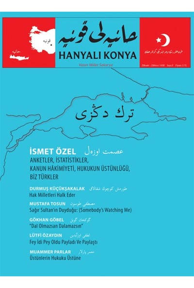 Hanyalı Konya Dergisi Sayı: 3 - Kolektif