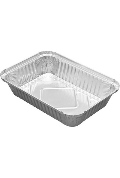 Alüminyum 1000 gr Kap Kapaklı 100 Adet