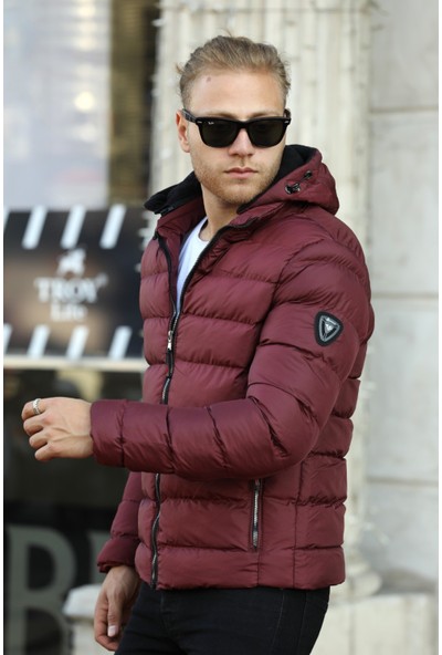 Menstylemcm Erkek Şişme Mont Su Geçirmez