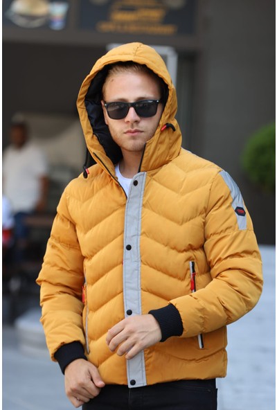 Menstylemcm Erkek Mont Şişme Suya Dayanıklı