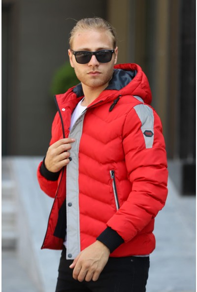 Menstylemcm Erkek Mont Şişme Suya Dayanıklı