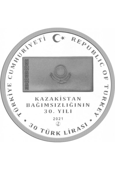 Aselin Dünyası Kazakistan Bağımsızlığının 30. Yılı (Gümüş)