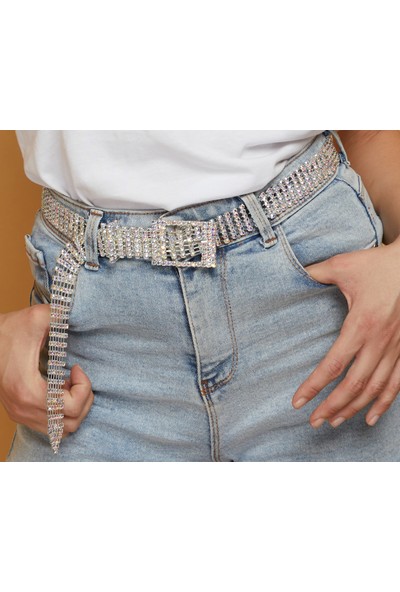 Furtek Aksesuar Janjan Taşlı Sıralı Kemer Furtek Aksesuar Janjan Taşlı Sıralı Kemer