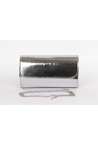 Efnan Store Gümüş Ayna Abiye Çanta Efnan Store Gümüş Ayna Abiye Çanta