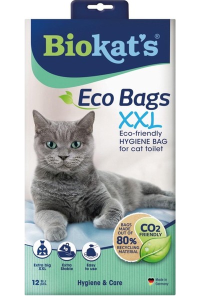 Biokat's Kedi Kumu Hijyen Torbası Xxl 12LI