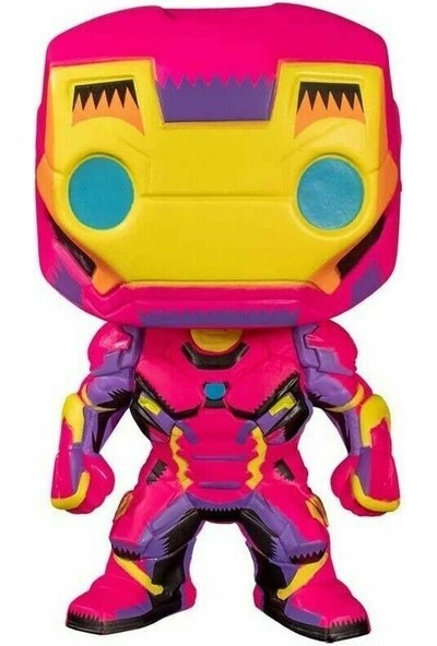 Funko Pop Marvel Black Light (Karanlıkta Parlayan) Iron Man