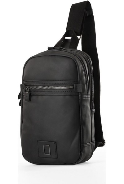 National Geographic Vegan Deri Bodybag Sırt ve Göğüs Çantası Siyah National Geographic Vegan Deri Bodybag Sırt ve Göğüs Çantası Siyah