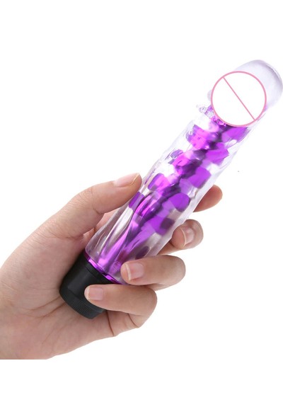Joytoy Jel Vibratör Dildo Penis Titreşimli