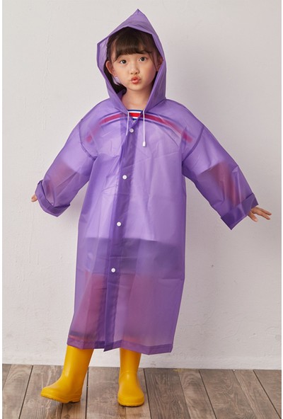 Marine By Marine Mor Çocuk Yağmurluk BYMCYGM004