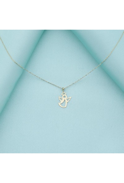 İryum 14K Altın Melek Kolye 4N37006