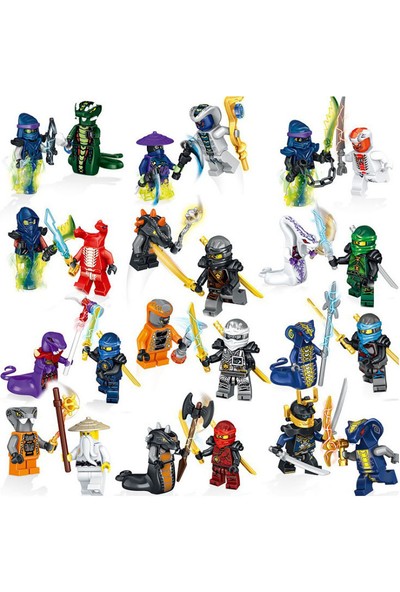 Sinley 24 Adet Phantom Ninja Blok Oyuncak Heykelcik Montajlı Oyuncaklar (From Abroad) (Yurt Dışından) Sinley 24 Adet Phantom Ninja Blok Oyuncak Heykelcik Montajlı Oyuncaklar (From Abroad) (Yurt Dışından)