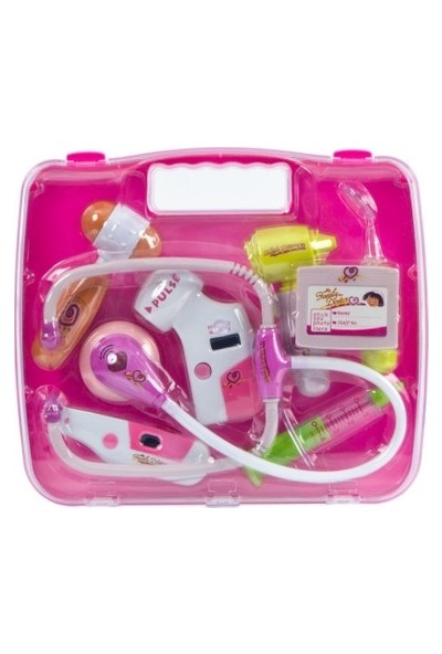 Toprock Sesli Işıklı Çantalı Doktor Seti 8 Parça Toprock Sesli Işıklı Çantalı Doktor Seti 8 Parça