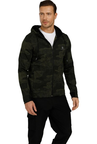 Lumberjack Erkek Full Zip Hoodie Army Anta 101060124 Lumberjack Erkek Full Zip Hoodie Army Anta 101060124