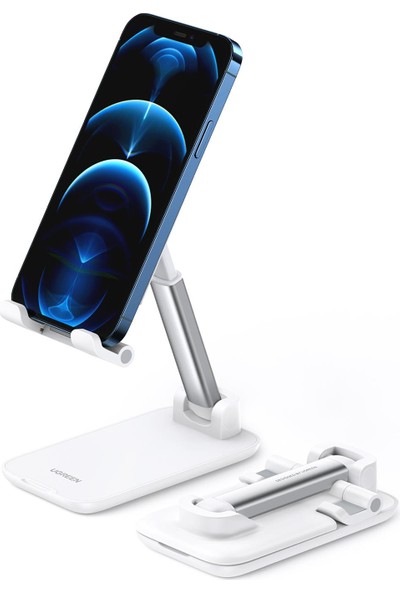 Ugreen Katlanabilir Çok Açılı Yükseklik Ayarlı Telefon Standı Beyaz Ugreen Katlanabilir Çok Açılı Yükseklik Ayarlı Telefon Standı Beyaz