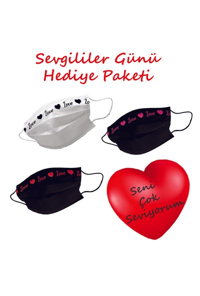 NNN-3 Sevgililer Günü Maske Paketi