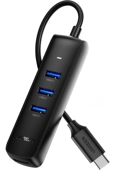 Ugreen Type-C To 4 Portlu USB 3.0 Çoklayıcı Adaptör Ugreen Type-C To 4 Portlu USB 3.0 Çoklayıcı Adaptör