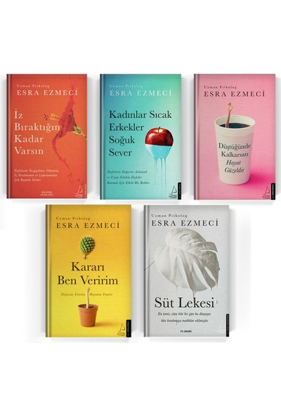 Esra Ezmeci 5 Kitap Set Esra Ezmeci 5 Kitap Set