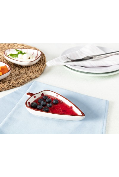 Madame Coco Vie Rouge Sauvage Sunum Tabağı - 14 cm