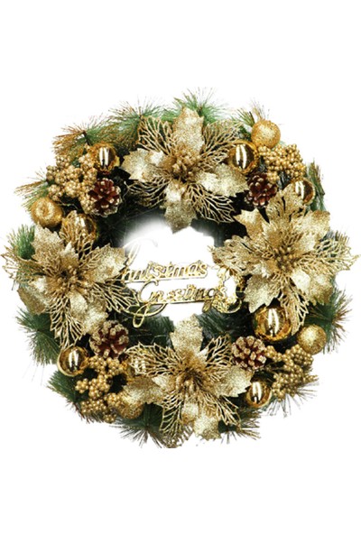 Baosity Noel Çelenk Duvar Çiftlik Evi Kapalı Açık Dekor (Yurt Dışından) Baosity Noel Çelenk Duvar Çiftlik Evi Kapalı Açık Dekor (Yurt Dışından)