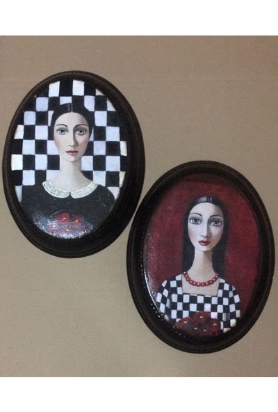 Hk Home 2li Modern Tombak Tablo