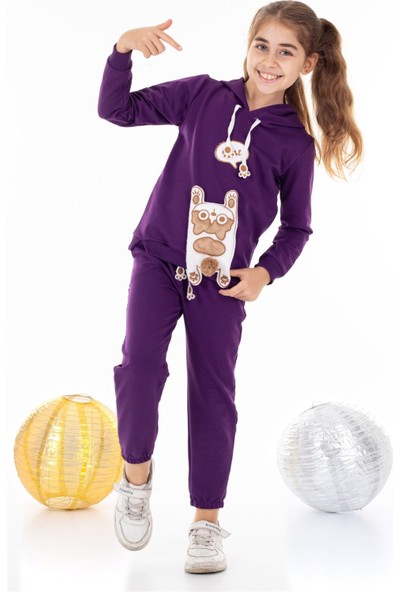 Cicitime Kız Çocuk Kedili Takım