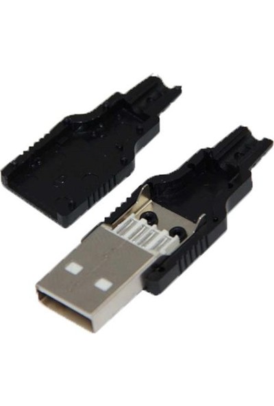 Transformacion USB A Erkek Lehimlenebilir Model Soket (IC-264A) 632002