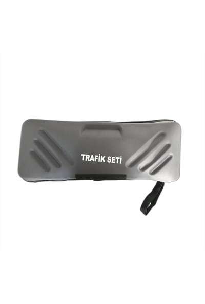 Hld Trafik Seti Çantalı Lüx 1 kg Yangın Söndücülü Eva Gri