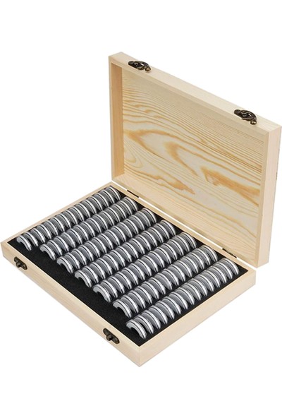 Strade Store 18/21 / 25/27 / 30MM Sikke Kapsülleri Saklama Kılıfı ile Köpük Conta Organizatör (Yurt Dışından) Strade Store 18/21 / 25/27 / 30MM Sikke Kapsülleri Saklama Kılıfı ile Köpük Conta Organizatör (Yurt Dışından)