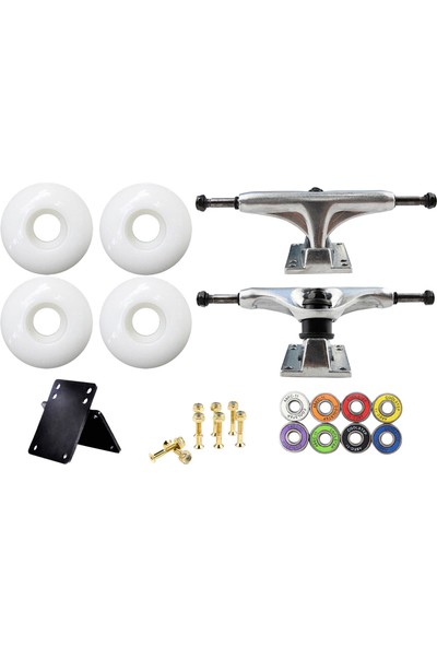 Strade Store Kaykay Kamyonu Tekerlek T-Aracı Şok Pedleri Montaj Bakım Rulman Parçaları Pedleri Gümüş Beyaz (Yurt Dışından) Strade Store Kaykay Kamyonu Tekerlek T-Aracı Şok Pedleri Montaj Bakım Rulman Parçaları Pedleri Gümüş Beyaz (Yurt Dışından)