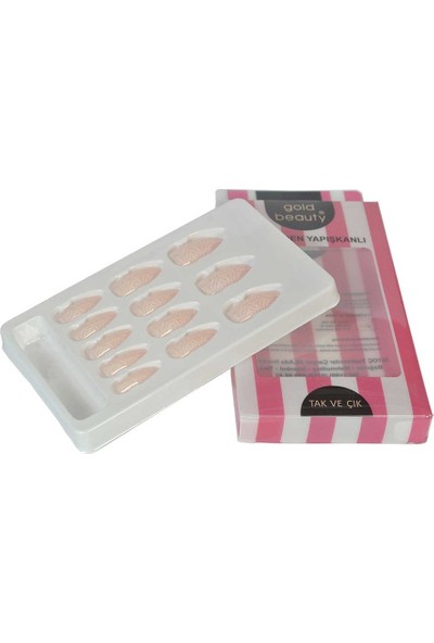 Ellea Naıl Kendinden Yapışkanlı Desenli Takma Tırnak Ellea Naıl Kendinden Yapışkanlı Desenli Takma Tırnak