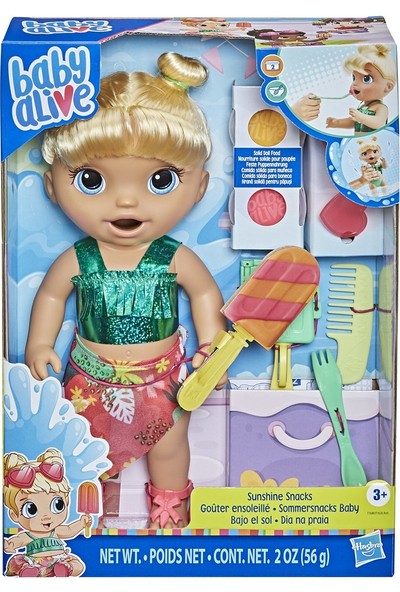 Baby Alive Bebeğimle Yaz Eğlencesi Sarışın Baby Alive Bebeğimle Yaz Eğlencesi Sarışın