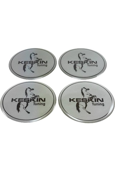 Kapak Dünyası Keskin Jant Göbek Arması 68MM 4'lü Set Gray-Black Kapak Dünyası Keskin Jant Göbek Arması 68MM 4'lü Set Gray-Black