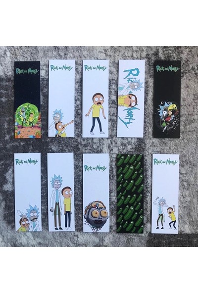 Rick And Morty Film Dizi Kitap Ayraç Set PYTKAYR40 Rick And Morty Film Dizi Kitap Ayraç Set PYTKAYR40