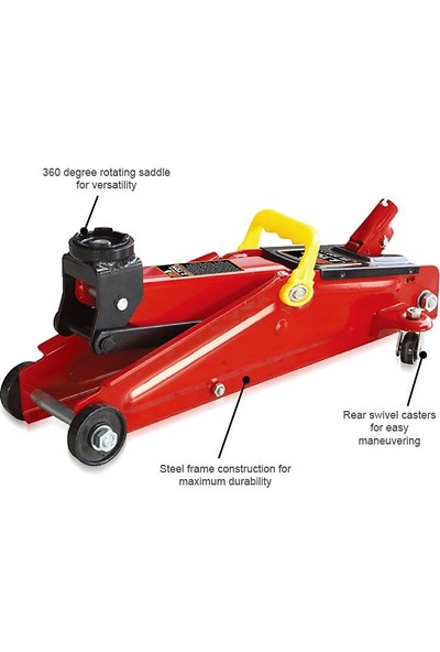 Big Red 3 Ton Arabalı Kriko Eko Model 17 kg Big Red 3 Ton Arabalı Kriko Eko Model 17 kg