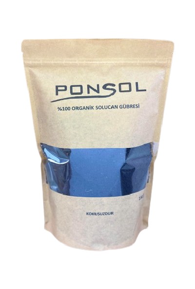 Ponsol - Organik Solucan Gübresi 1 kg