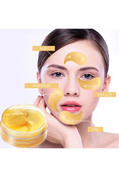 Quarxery Quarxery Bal Özlü Anti-Aging Göz Maskesi(60 Adet) Quarxery Quarxery Bal Özlü Anti-Aging Göz Maskesi(60 Adet)