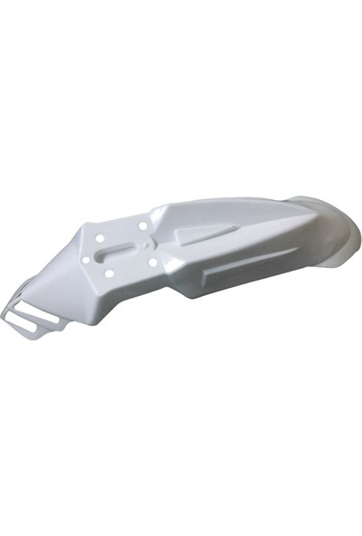 Strade Store Evrensel Ön Çamurluk Çamurluk Tekerlek Splash Çamur Guard Motosiklet Beyaz Için (Yurt Dışından)