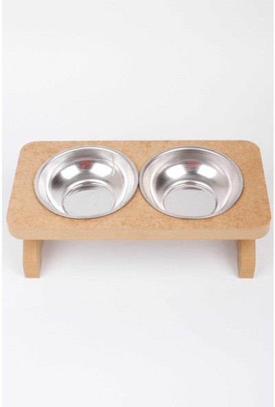 Bhm Store Ahşap Boyanabilir Demonte Kedi Köpek Mama Su Mama Kabı Bhm Store Ahşap Boyanabilir Demonte Kedi Köpek Mama Su Mama Kabı