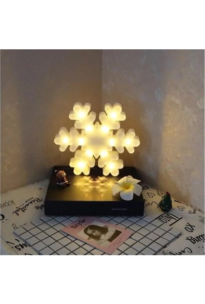 Hayalimkapimda Kartanesi Şeklinde LED Işıklı Dekoratif Masa ve Duvar Lambası