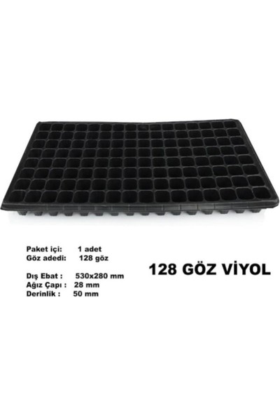 Mutlupaket 128 Gözlü Tohum Ekim Viyolu 10 Adet Mutlupaket 128 Gözlü Tohum Ekim Viyolu 10 Adet