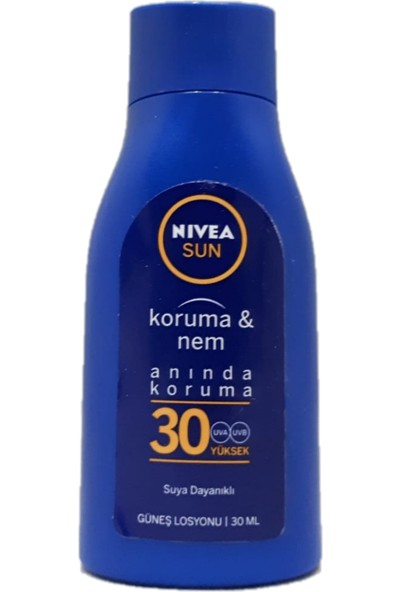 Nivea Sun Koruma & Nem Güneş Losyonu Spf 30 30 ml Cep Boy