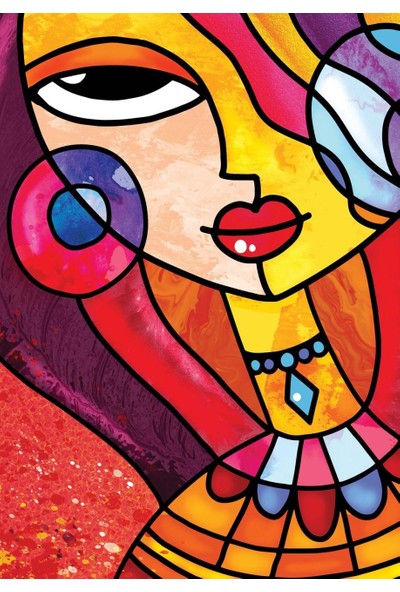 Nova Puzzle Nova 1500 Parça Mini Süslü Kız Puzzle