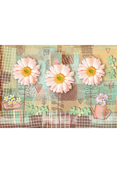 Nova Puzzle 1000 Parça Pembe Gerbera Çiçekleri Puzzle Nova Puzzle 1000 Parça Pembe Gerbera Çiçekleri Puzzle