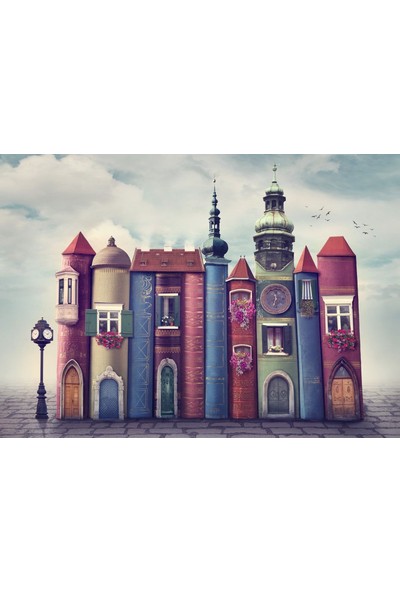 Nova Puzzle 1000 Parça Kitaplarin Sihirli Dünyasi Puzzle - Kitap Şehri Nova Puzzle 1000 Parça Kitaplarin Sihirli Dünyasi Puzzle - Kitap Şehri