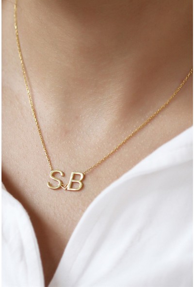 Lieza Jewelry Gümüş Kalpli Harf Kolye Lieza Jewelry Gümüş Kalpli Harf Kolye