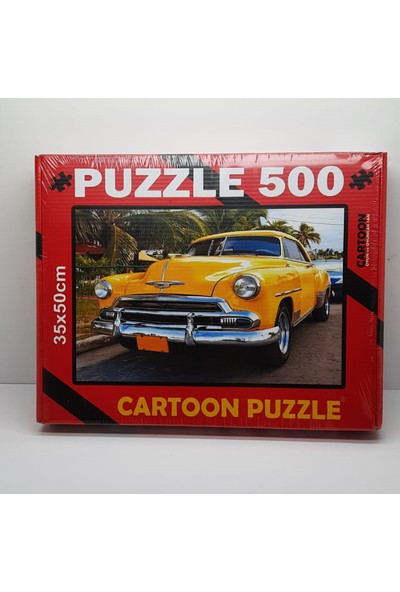 Swawe Cartoon Oyuncak Puzzle 500 Parça Klasik Araba Swawe Cartoon Oyuncak Puzzle 500 Parça Klasik Araba